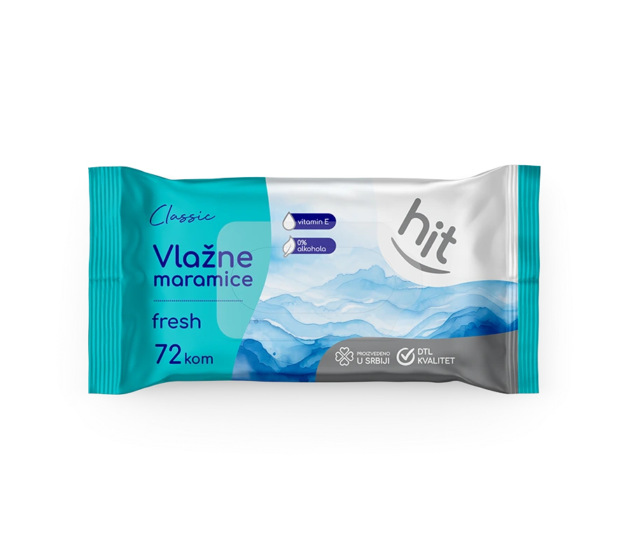 Hit Vlažne maramice Fresh | Metalac Proleter